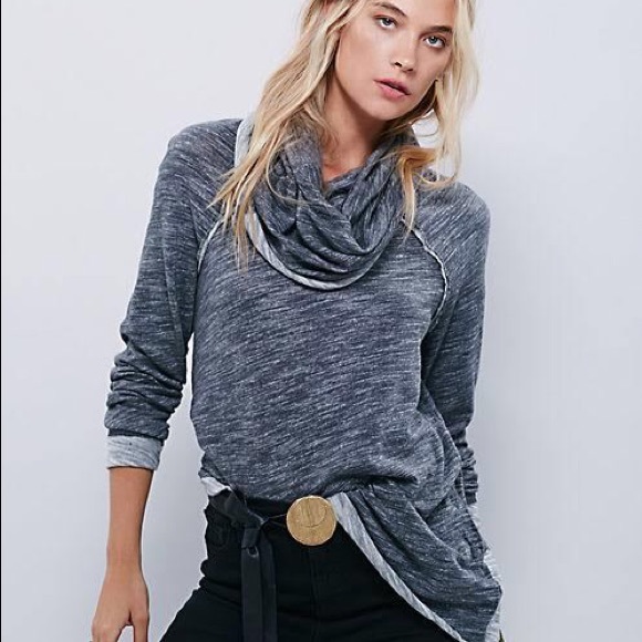 Free People | Sweaters | Fp Beach Cocoon Cowl Neck Pullover | Poshmark